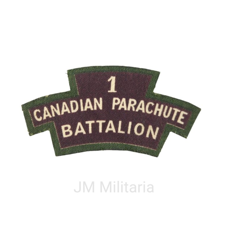 1st Canadian Parachute Battalion – Printed shoulder title – JM-Militaria