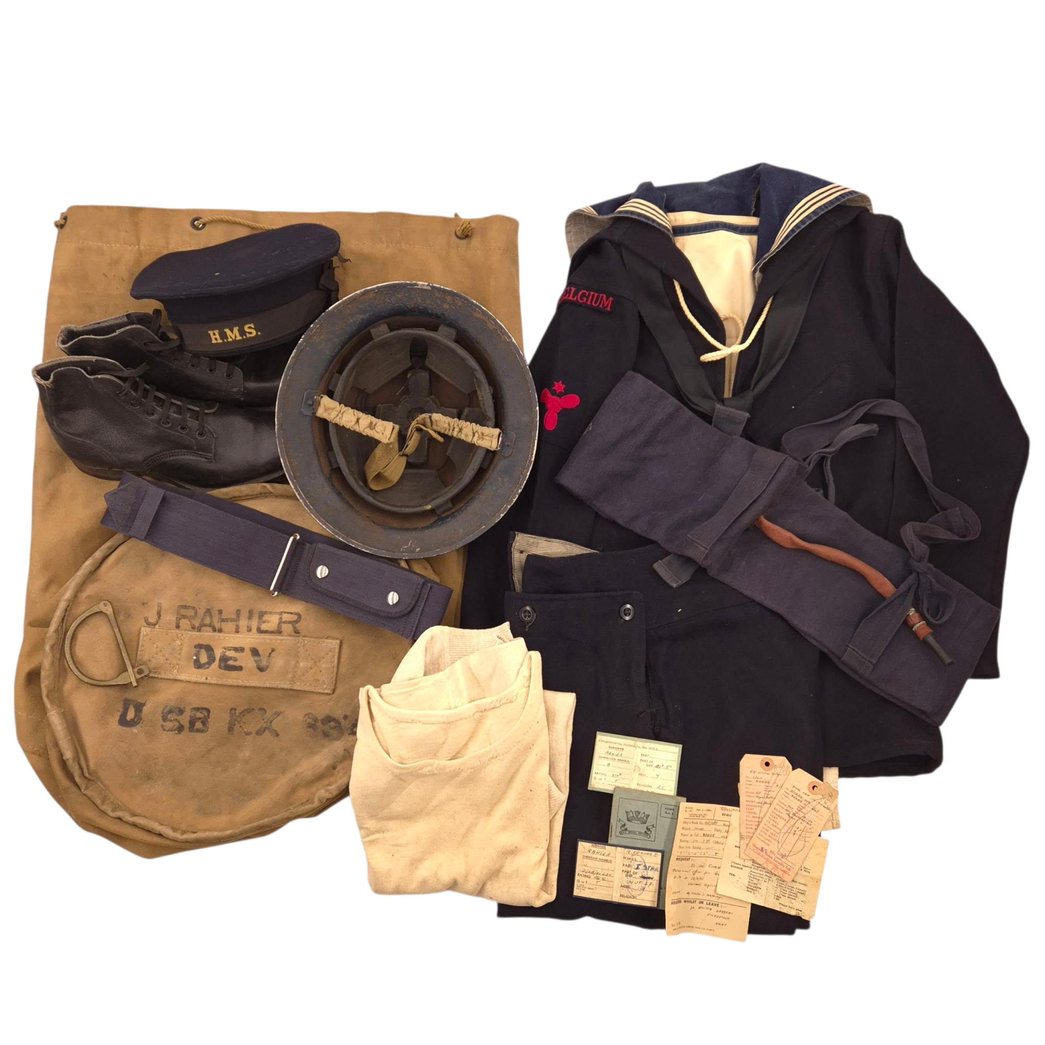 Belgian Volunteer Grouping – Royal Navy Belge – JM-Militaria