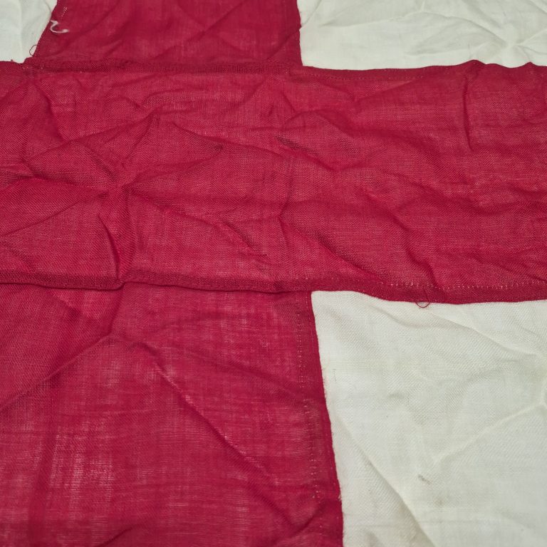 British Red Cross flag – Dated 1945 – JM-Militaria