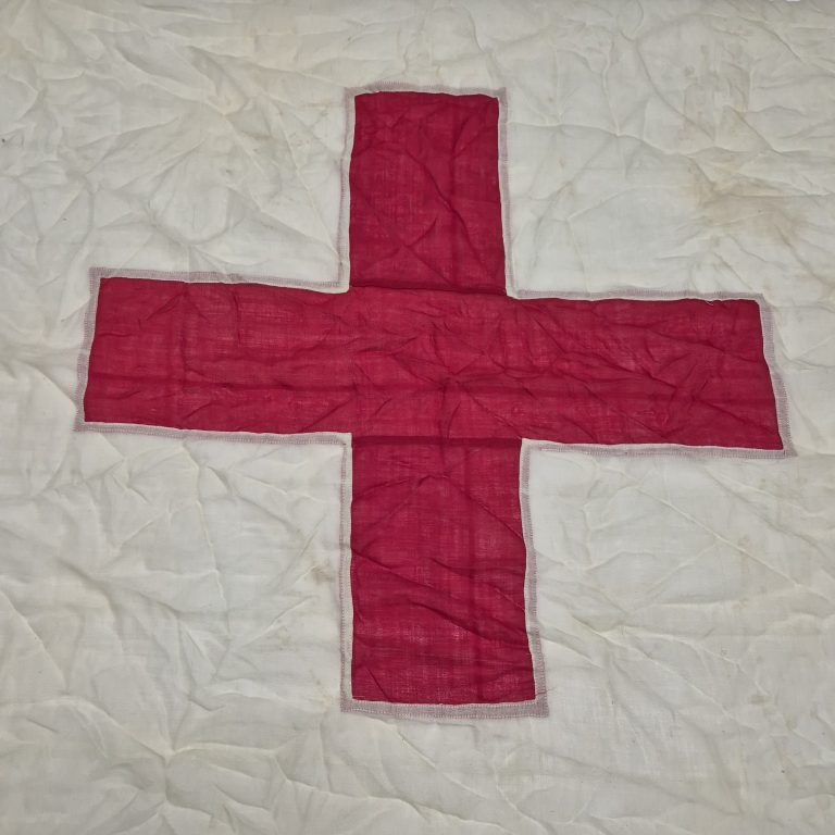 British Red Cross flag – Dated 1945 – JM-Militaria
